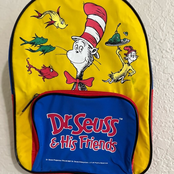 Dr. Seuss | Other | Dr Seuss And His Friends Kids Mini Back Pack 207 ...